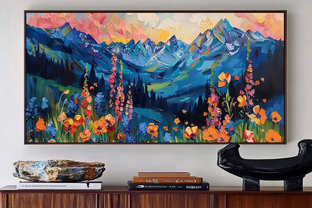 Transform Your Space with Panoramic Horizontal Wall Art – Huesartlab
